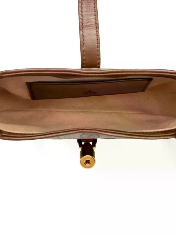 Gucci 2000-2015 Mini Gg Supreme Web Jackie 1961 Crossbody Bag