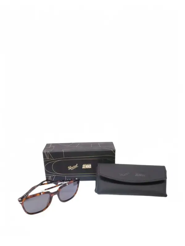Persol Senna Series Tortoiseshell Sunglasses - Brown