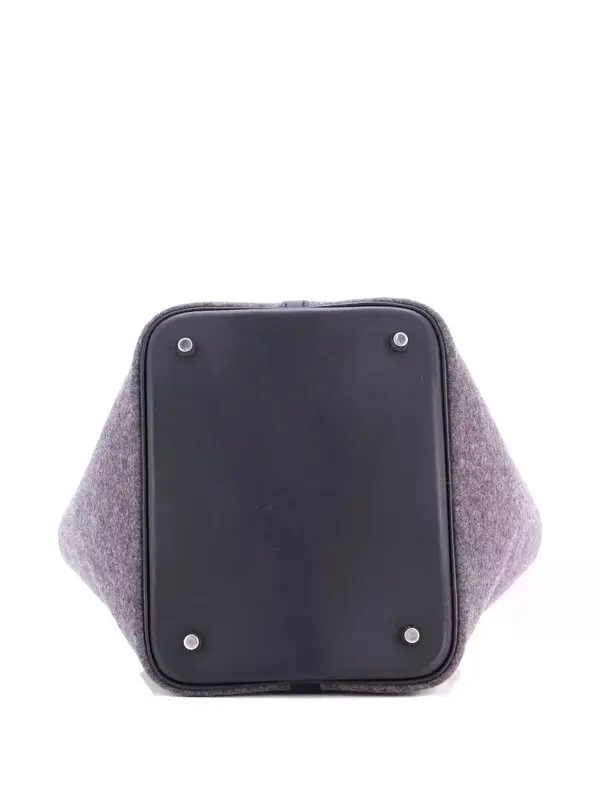 Hermès Lock Felt Picotin Lock Bag
