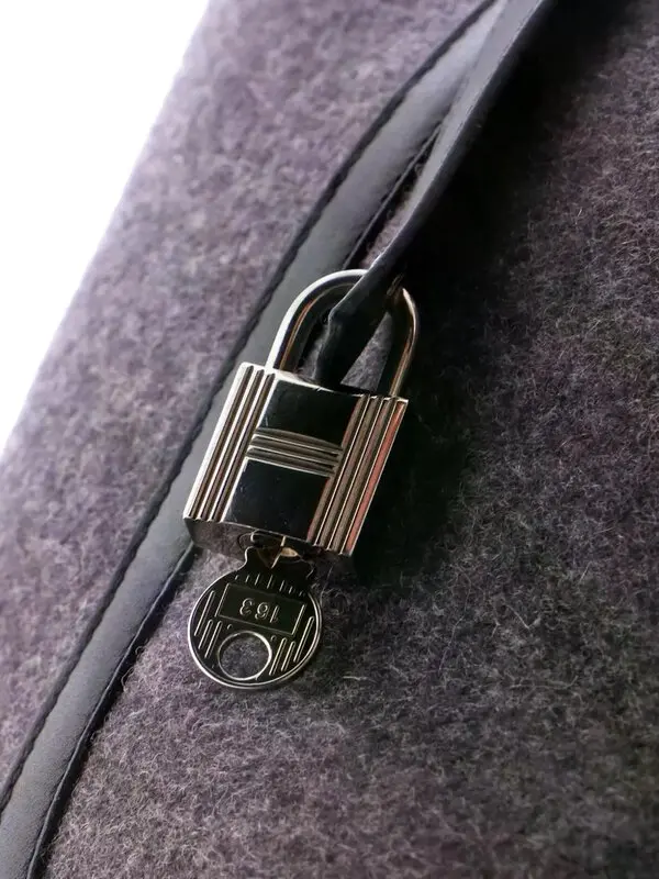 Hermès Lock Felt Picotin Lock Bag