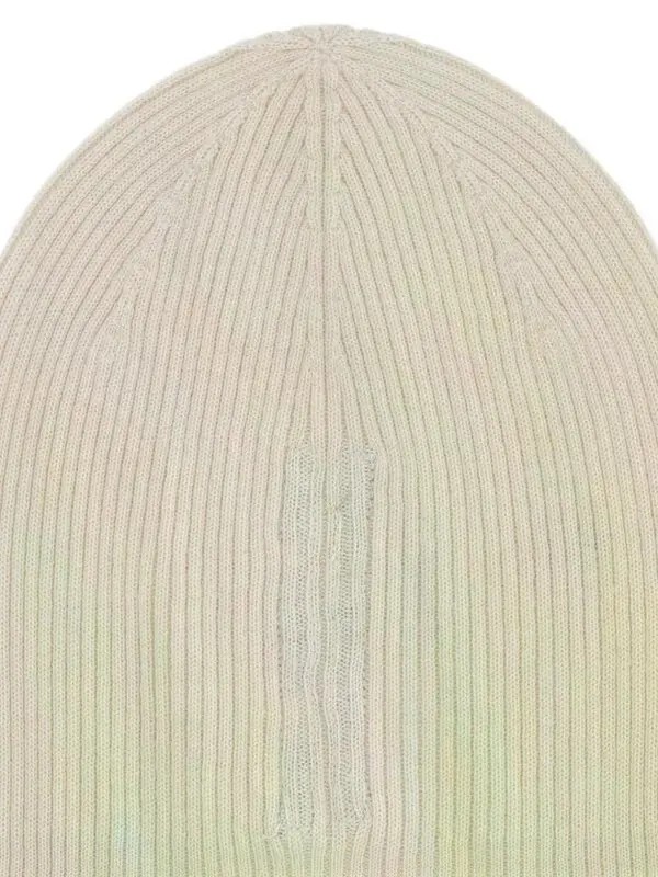 Rick Owens Ribbed-knit Beanie Hat