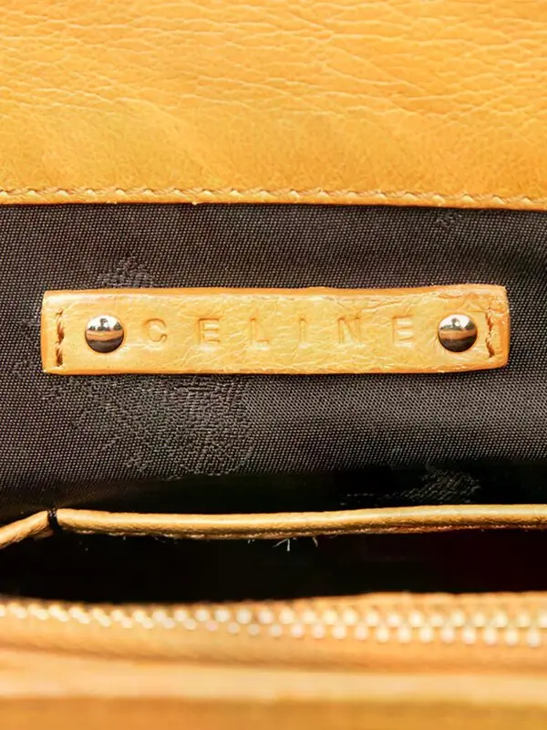 Celine 2009 Leather Boogie Pocket Handbag