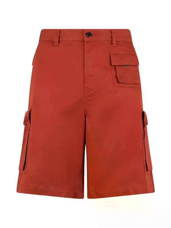 DIESEL® Multi-pocket Cargo Shorts - Red