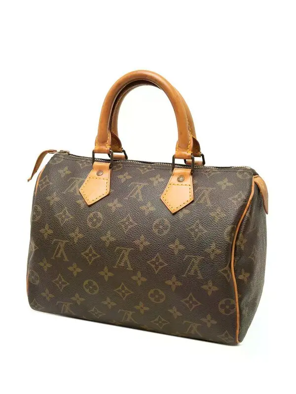 LOUIS VUITTON 2001 Monogram Speedy 25 Boston Bag