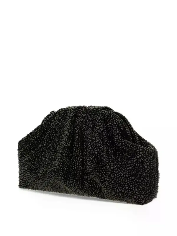 TWENTY FOURHAITCH Mirach Bead-embellished Ruched Shoulder Bag