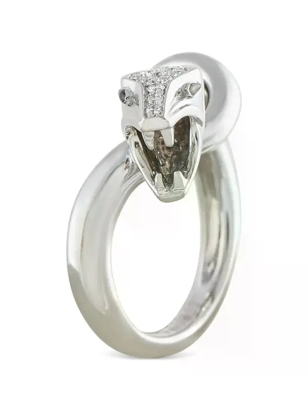 Boucheron Diamond Snake Ring