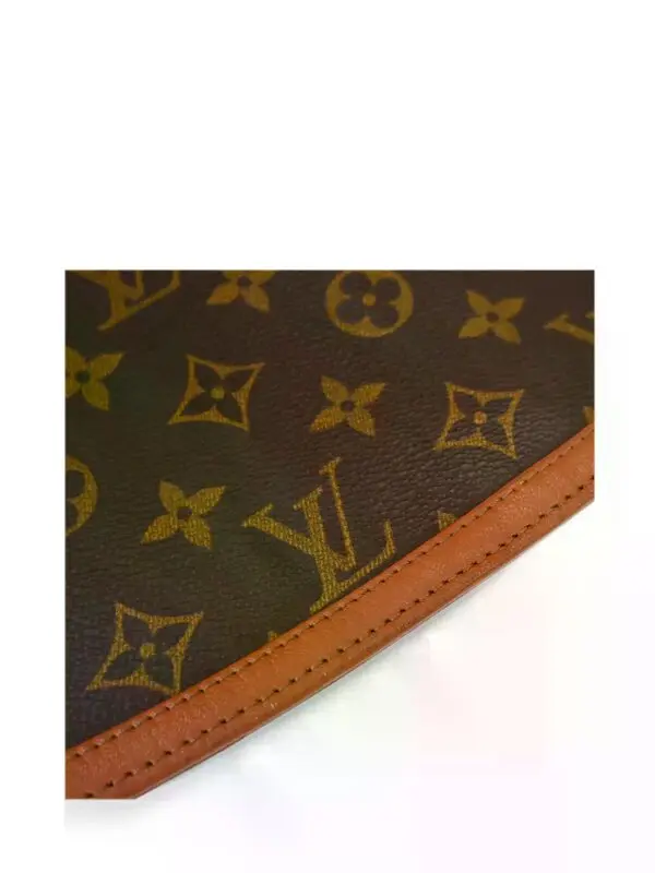 LOUIS VUITTON Gm Dame Monogram Clutch Bag - Brown