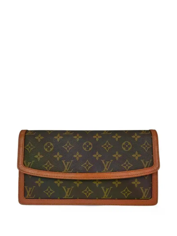 LOUIS VUITTON Gm Dame Monogram Clutch Bag