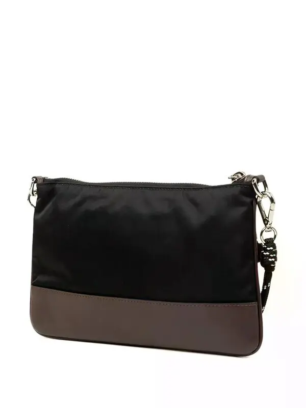 Prada 2019-2026 Bicolor Vitello Trimmed Re Nylon Speedrock Smartphone Case Crossbody Bag