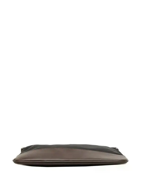 Prada 2019-2026 Bicolor Vitello Trimmed Re Nylon Speedrock Smartphone Case Crossbody Bag