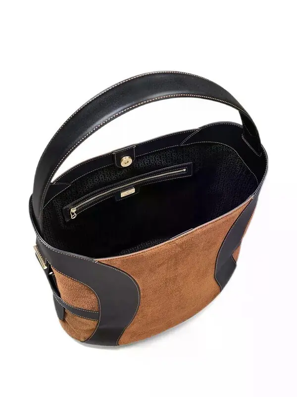 AIGNER Deborah Suede Bucket Bag