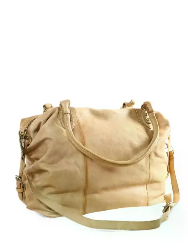 Free People Studded Bovine Leather Tote Bag