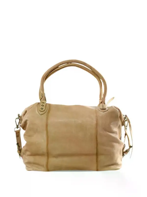 Free People Studded Bovine Leather Tote Bag
