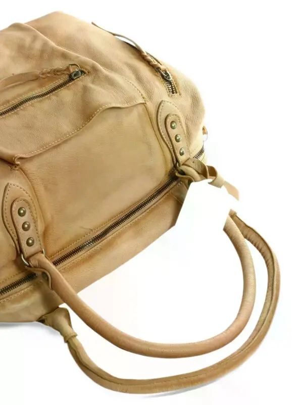 Free People Studded Bovine Leather Tote Bag