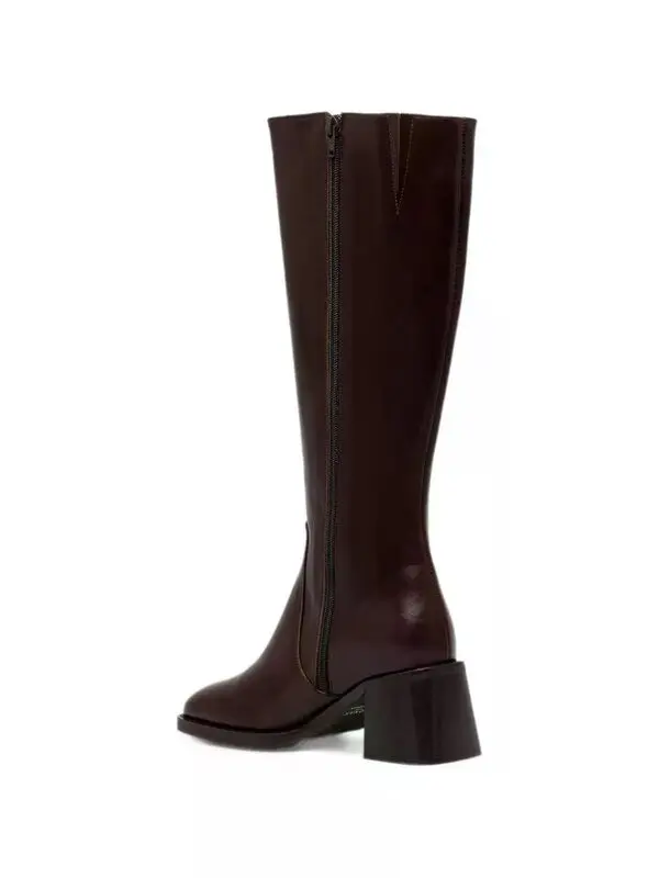 JONAK PARIS Diou Square-toe Knee-high Boots
