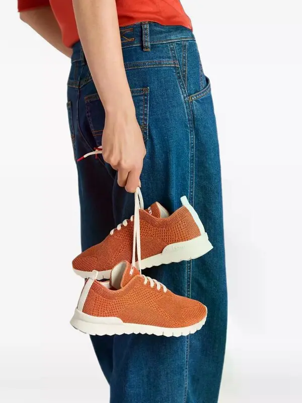Kiton Fits Cotton Sneakers