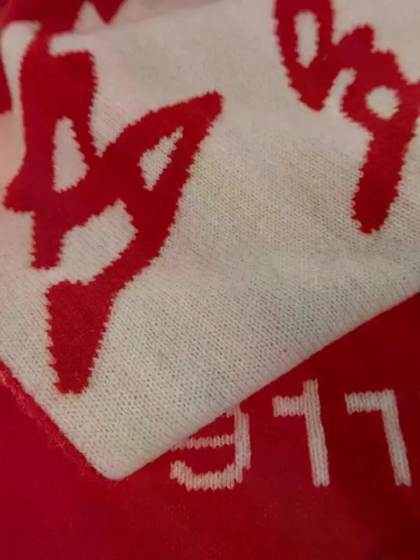 Adidas X Arte Antwerp Logo-intarsia Scarf