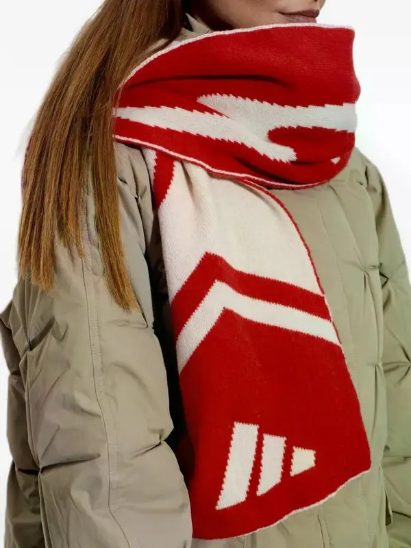 Adidas X Arte Antwerp Logo-intarsia Scarf