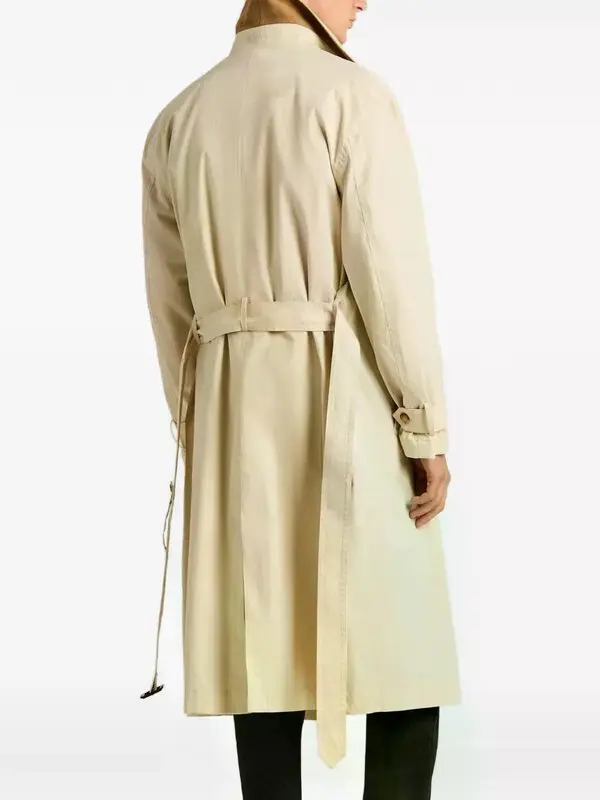 Kiton Double-breasted Trench Coat