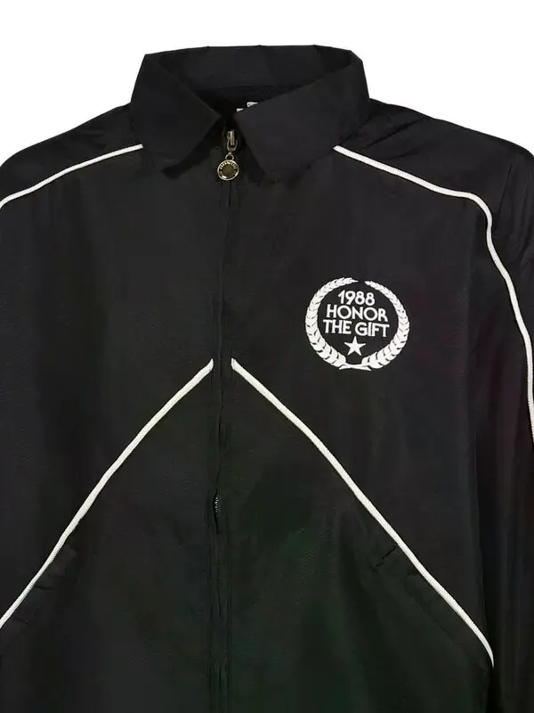 HONOR THE GIFT Honeycomb-ripstop Piping Track Jacket