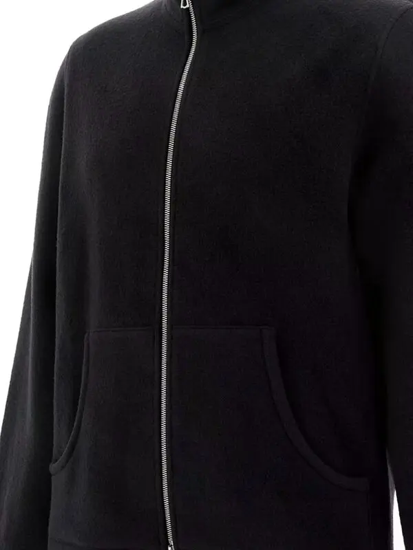 RIER Zip-up Wool Cardigan