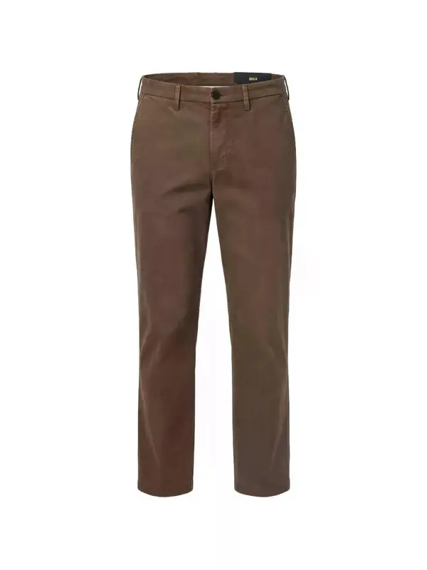 BRIGLIA 1949 Slim-fit Chino Trousers - Brown