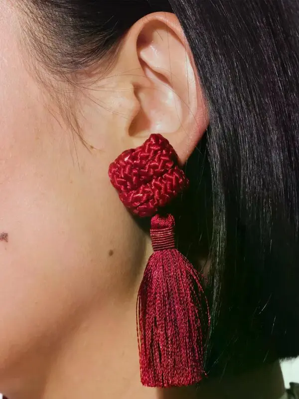 JENNIFER BEHR Carmella Tassel Earrings