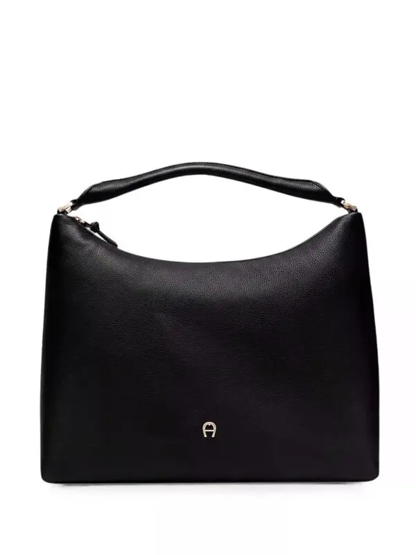 AIGNER Medium Zita Leather Tote Bag