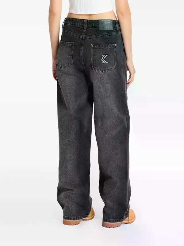 KARL KANI Logo-embroidered Jeans