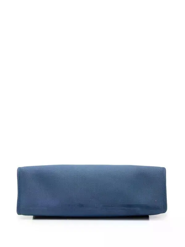Hermès 2016 Toile Herbag Zip 31 Satchel - Blue