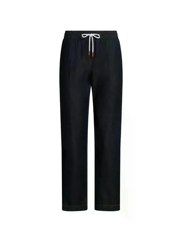 Kiton Drawstring Elasticated Jeans
