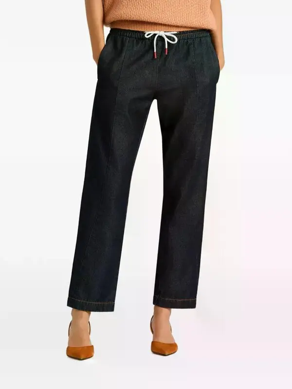 Kiton Drawstring Elasticated Jeans