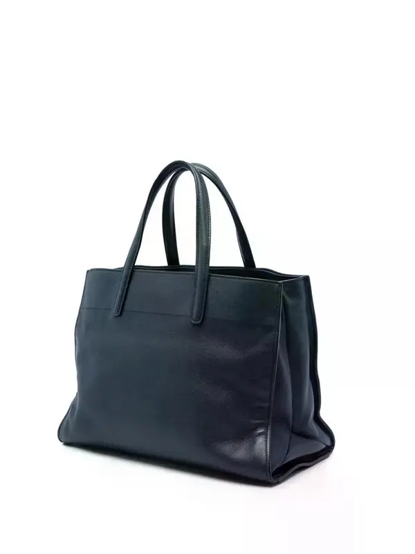 Prada 2013-2026 Saffiano Soft Triple Pocket Tote Satchel