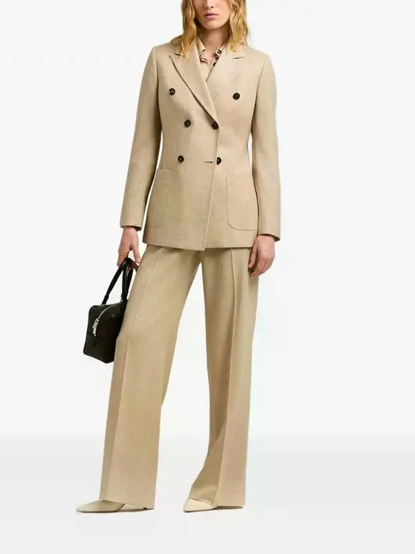 Kiton Double-breasted Prince Of Wales Blazer