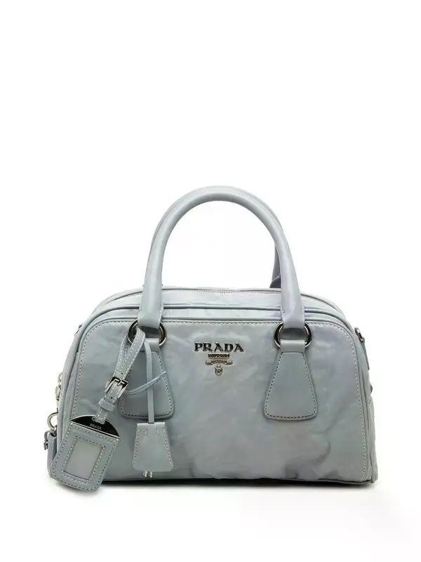 Prada 2010-2026 Nappa Antique Re Edition 2001 Top Handle Bag Satchel