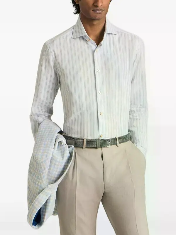 Kiton Striped Shirt
