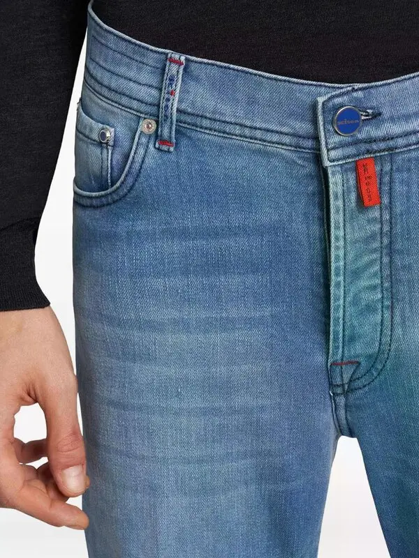 Kiton Belt-loop Five-pocket Jeans