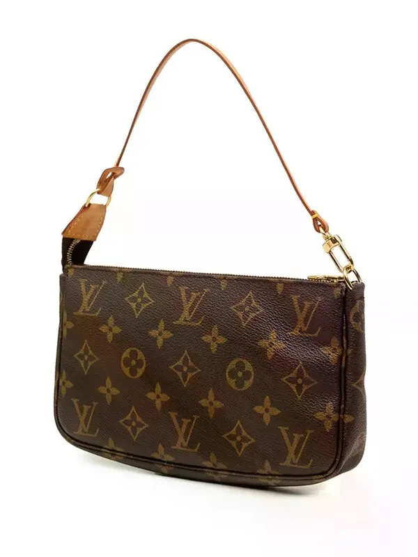 LOUIS VUITTON 2004 Monogram Pochette Accessoires Shoulder Bag