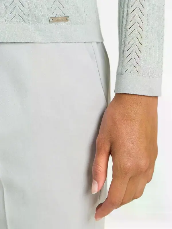 Kiton Belt-loop Turn-up Trousers