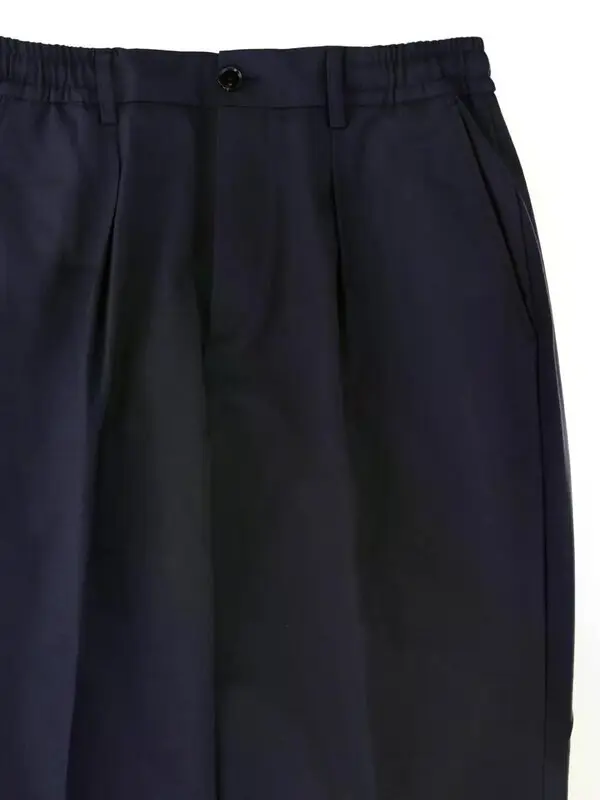 BE ABLE Pleated Elasticated-waist Trousers