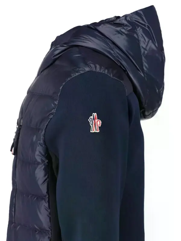 Moncler Quilted Hooded Sweater