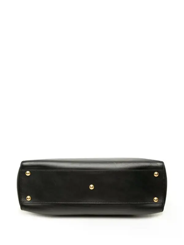 Fendi 2010-2026 Medium Shiny Nappa Peekaboo Iconic Satchel