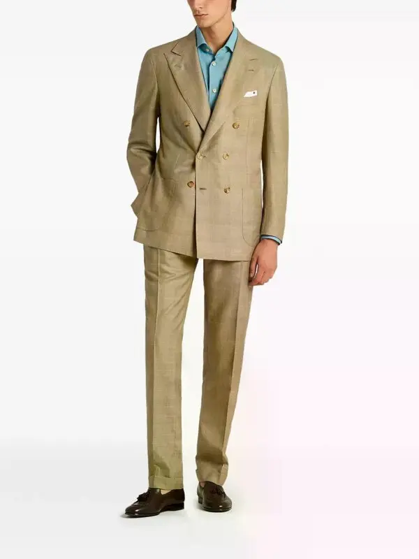 Kiton Button-up Cotton Shirt
