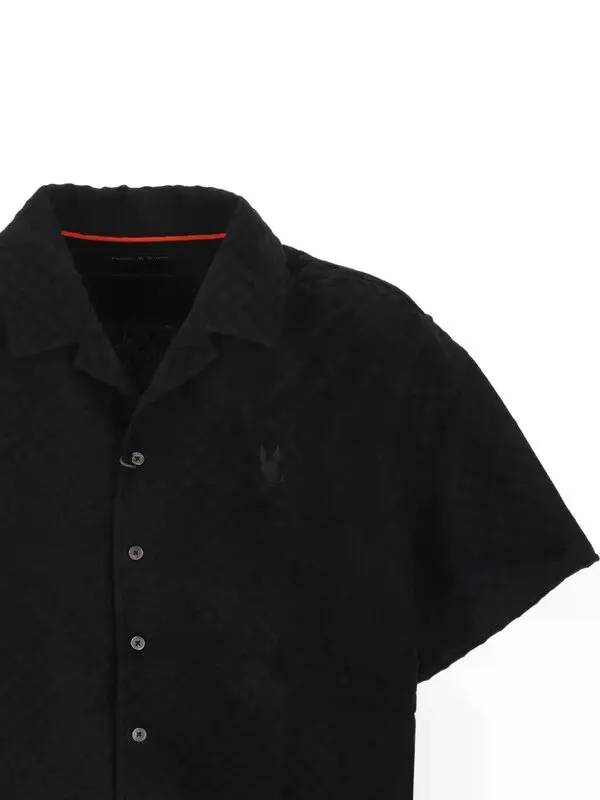 Psycho Bunny Check-patterned Short-sleeve Shirt