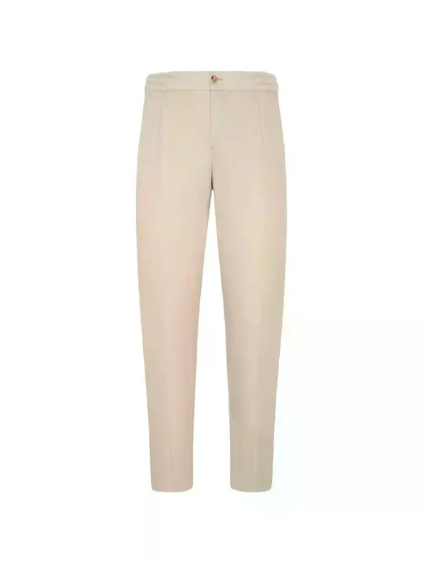 Kiton Drawstring-waist Pleated Trousers