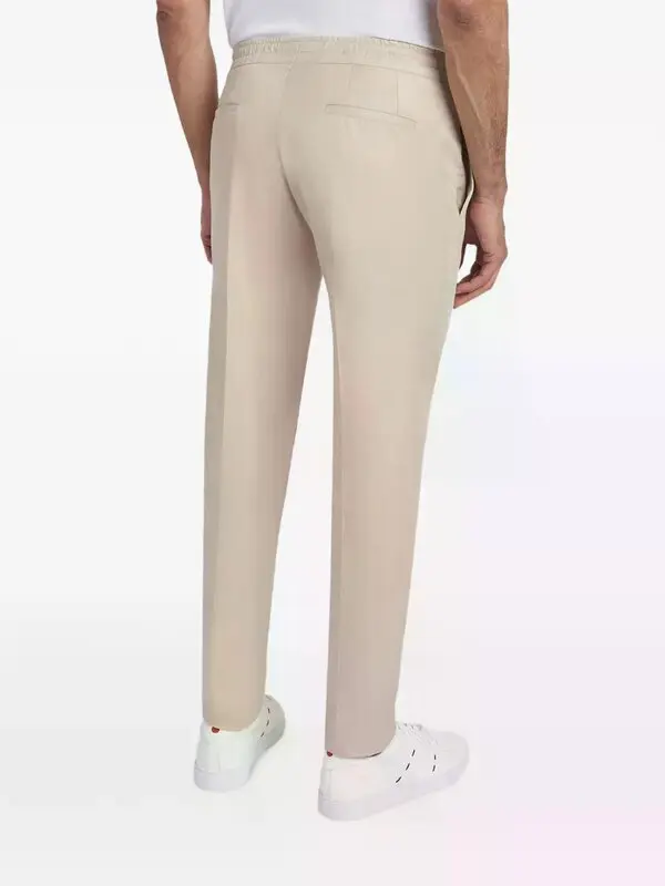 Kiton Drawstring-waist Pleated Trousers