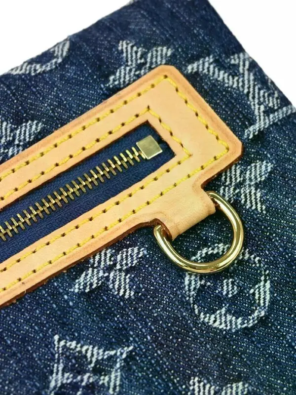 LOUIS VUITTON Monogram Pochette Plat Clutch Bag