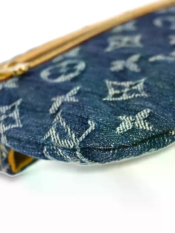 LOUIS VUITTON Monogram Pochette Plat Clutch Bag