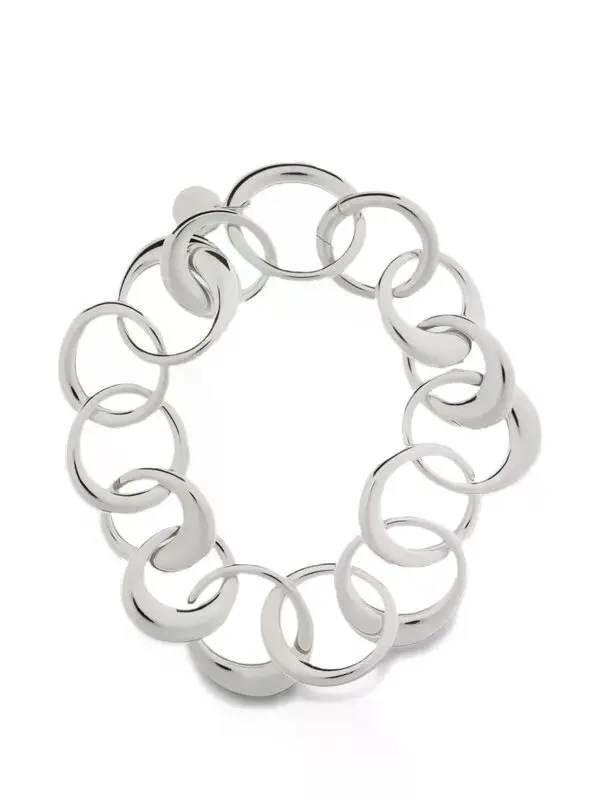 LIÉ STUDIO Laura Interlocking Bracelet - Silver
