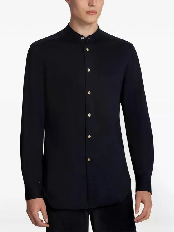 Kiton Mandarin-collar Shirt